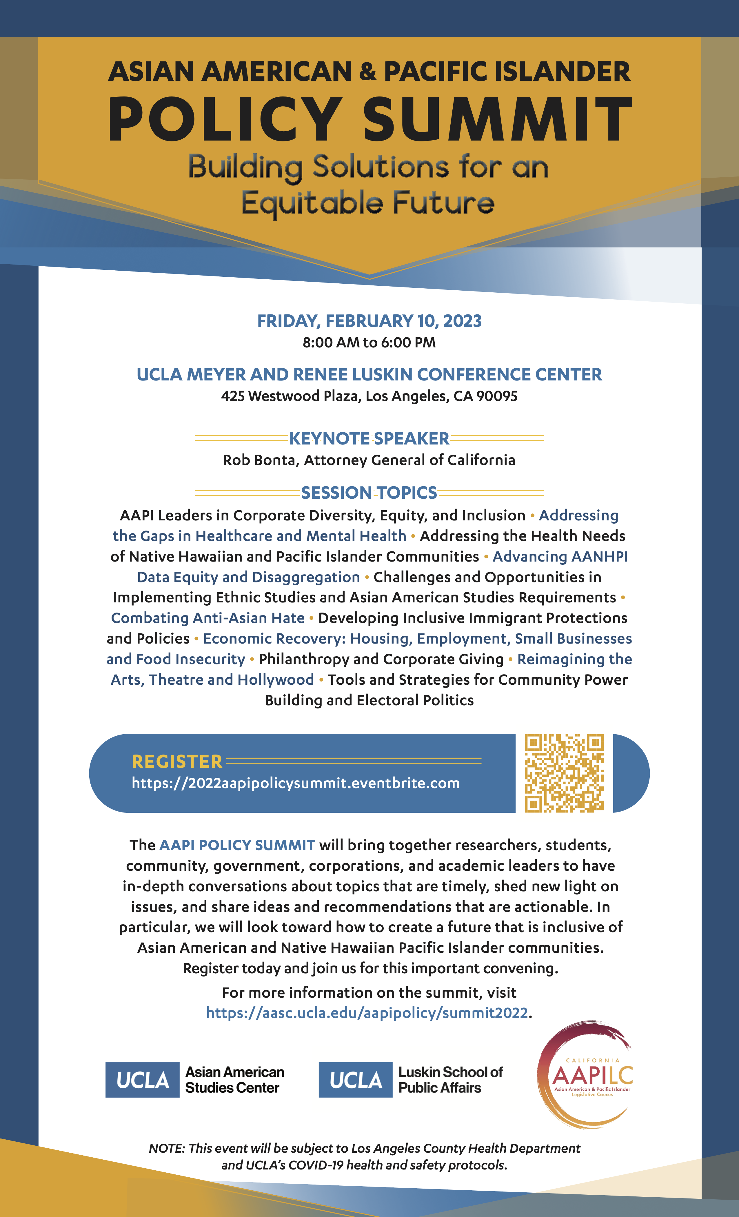 AAPI Policy Summit 2022 | News | AASC